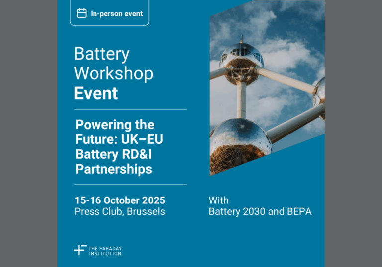 Powering the Future: UK–EU Battery RD&I Partnerships - Battery 2030+